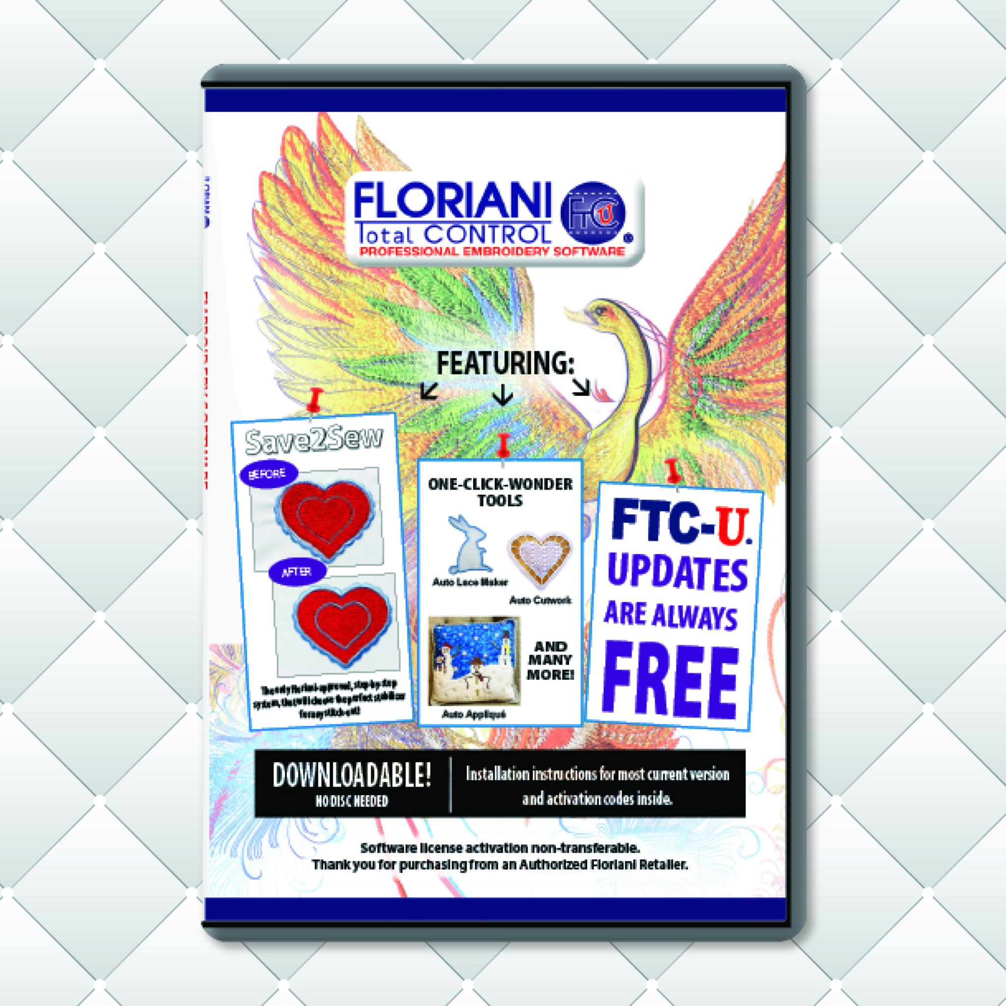 Floriani Total Control U Software - Floriani
