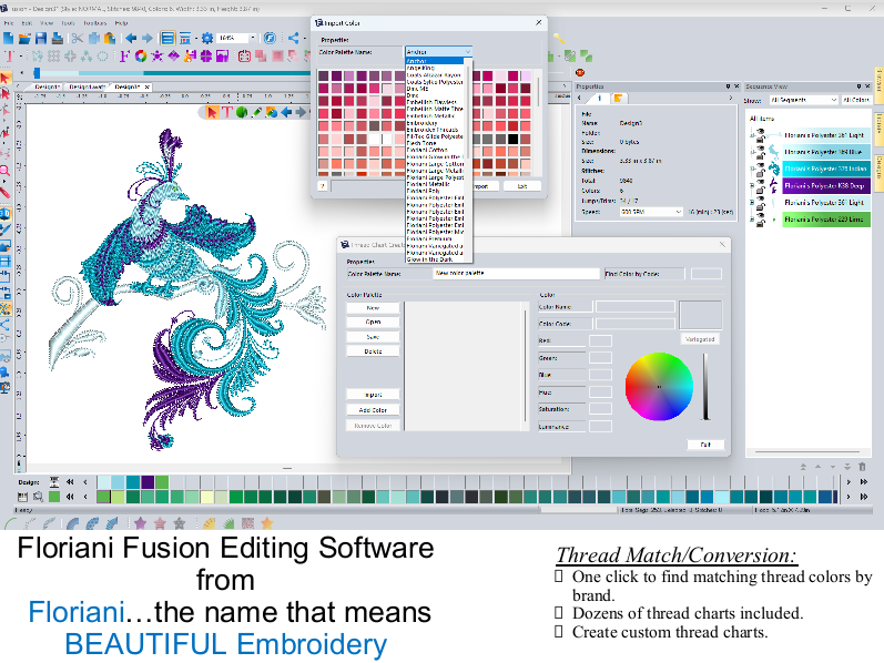 Floriani Fusion Software - Floriani