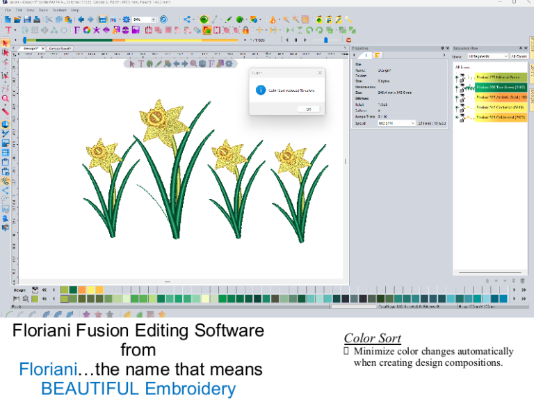 Floriani Fusion Software - Floriani