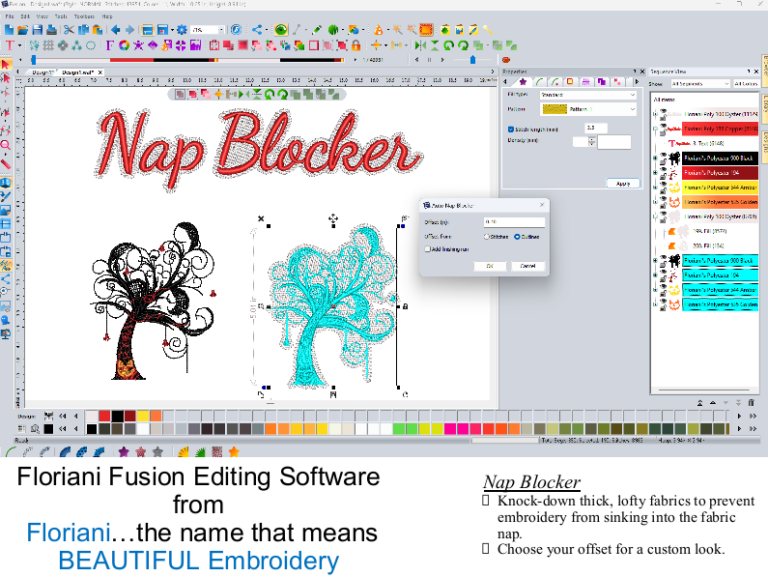 Floriani Fusion Software - Floriani