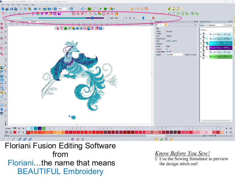 Floriani Fusion Software - Floriani