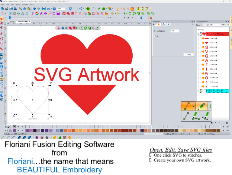 Floriani Fusion Software - Floriani