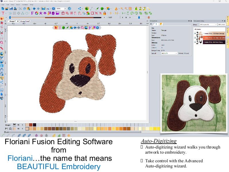Floriani Fusion Software - Floriani