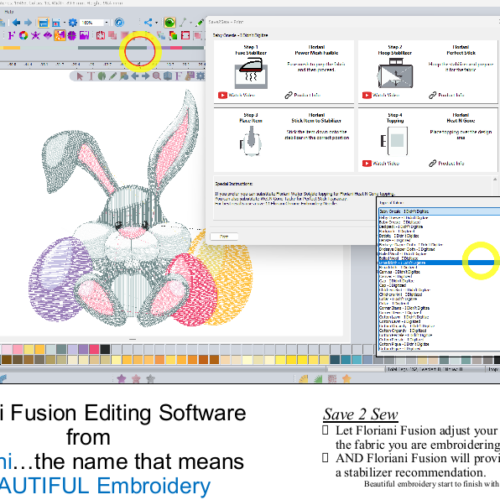 Floriani Fusion Software - Floriani