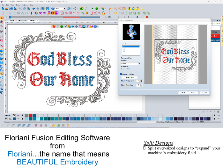 Floriani Fusion Software - Floriani