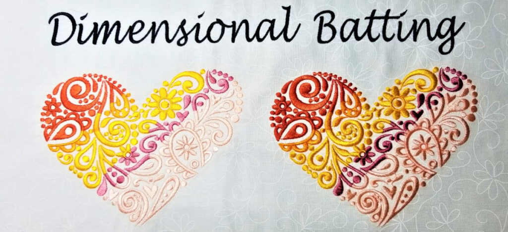 Floriani Hi-Loft Dimensional Topping and Stabilizer, 40" x 1/2yd - Floriani