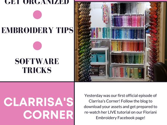 2023 Tips and Tricks with Clarrisa - Floriani