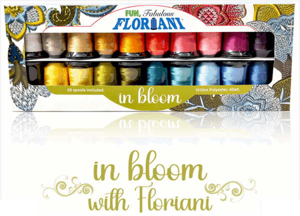 Floriani In Bloom Thread Collection - Floriani