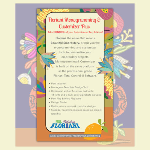 Floriani Monogramming & Customizer Plus - Floriani